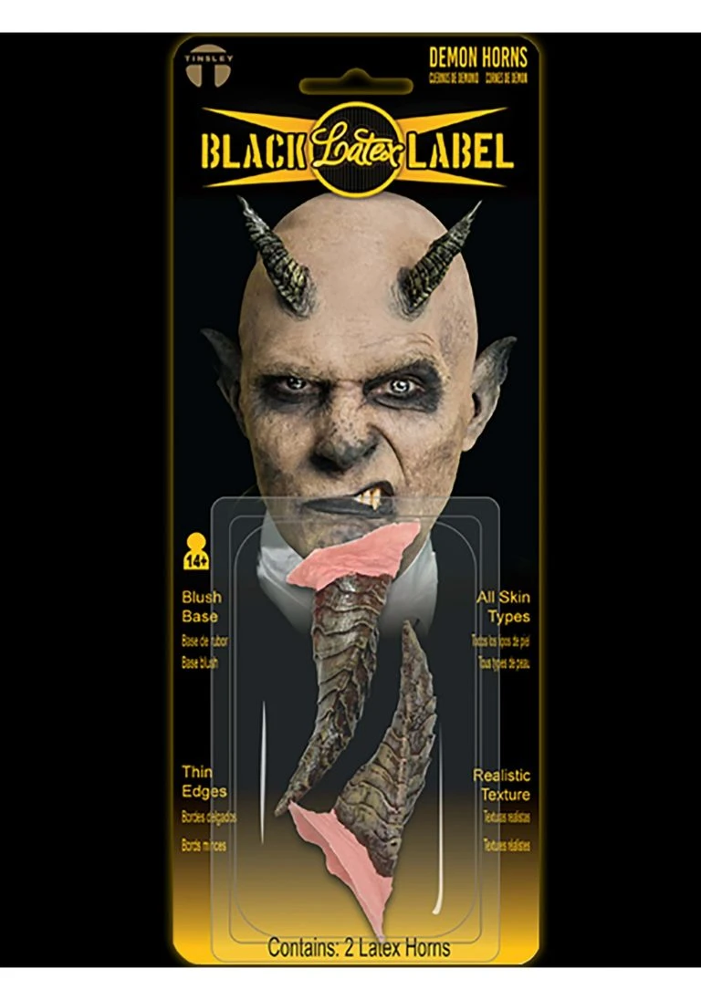 Online Outlet Deals: Tinsley Transfers Demon Latex Horns at HALLOWEEN ...